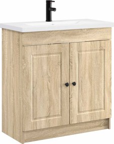Sada koupelnového nábytku Dub sonoma 78,5 x 37,5 x 81 cm 3404136