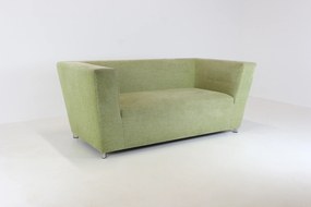 Sofa, Domark, v71x170x90, zelená, látka
