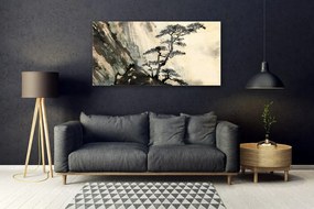 Plexisklo-obraz Malovaný Strom Umění 120x60 cm
