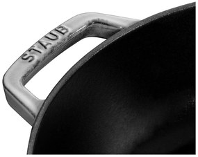 Staub Chistera kastrol s poklicí 24 cm/2,4 l šedý, 12612418