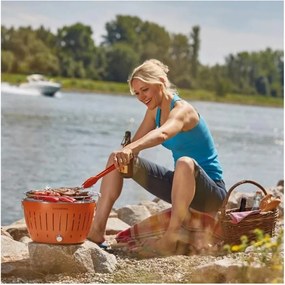 Gril na dřevěné uhlí/přenosný ø 35 cm Classic – LotusGrill