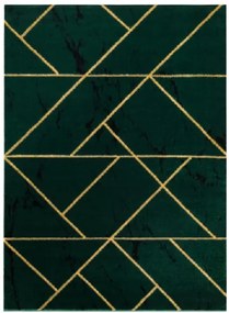 Dywany Łuszczów Kusový koberec Emerald geometric 1012 green and gold Rozměry koberců: 120x170