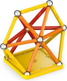 GEOMAG Magnetická stavebnice Classic oranžová / 42 dílků / 3-99 let
