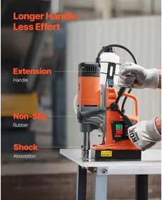 Magnetická vrtačka 1300 W 13000 N Přenosná vrtačka Mag 810RPM