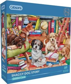 GIBSONS Puzzle Psí historky / 1000 dílků