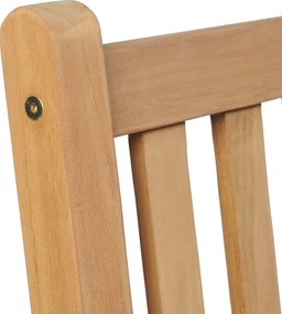 vidaXL Zahradní židle 6 ks masivní teakové dřevo [3073002]