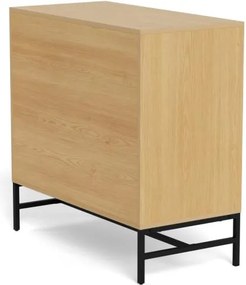 ACTONA Komoda ALBANY hnědá 80,6x40x80,4 cm