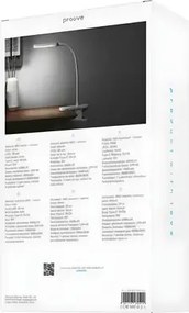 Proove Light Bite bílá / Stolní LED lampa / 1200 mAh / 5 W / USB-C