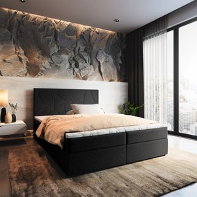 MSL Kontinentální čalouněná postel MADONA (180 x 200 cm) Barva látky: INARI 96