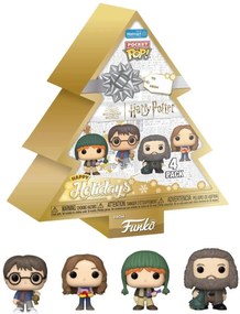 Funko pop! keychains 4 pack harry potter happy holidays tree box 4 cm