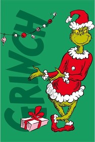 Zelená dětská deka z mikroflanelu 100x150 cm Grinch – Jerry Fabrics