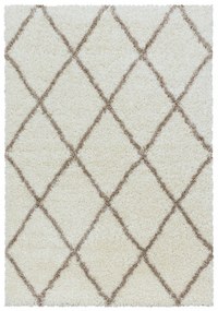 Kusový koberec Alvor Shaggy 3401 cream-280x370