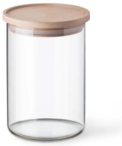 SIMAX NÁDOBA S DŘEVĚNÝM VÍKEM 800 ML