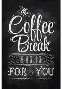Cedule The Coffee Break Time  40 x 30 cm