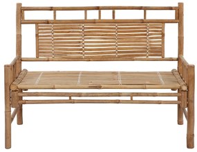 Zahradní lavice s poduškou 120 cm bambus,  3063901