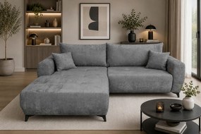 XXXLutz ROHOVÁ SEDAČKA, textil, šedá P & B - Sedací soupravy - 00000F001603