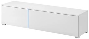 MAXIVA Skříňka pod TV - SIMPLE SRTV151, bílá/lesklá bílá