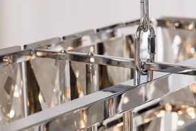 Designový lustr Gadiel 88 cm šedý