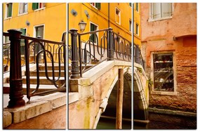 Obraz na plátně - Malý most v Benátkách 1115B (120x80 cm)