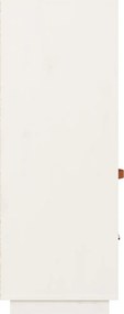 vidaXL Skříň highboard 67 x 40 x 108,5 cm masivní borové dřevo [820158] Barva: Šedá