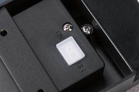 P 94505 Venkovní solární nástěnné svítidlo Solveig antracit IP44 350lm teplá bílá - PAULMANN