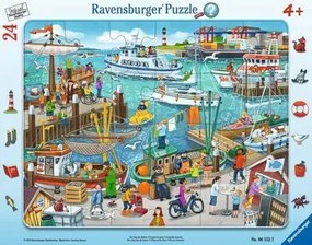 Ravensburger Den v přístavu / 24 dílků / od 4 let
