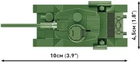 COBI 3092 II WW Tank T-34/85 / 110 kostek / 1:72 / od 6 let