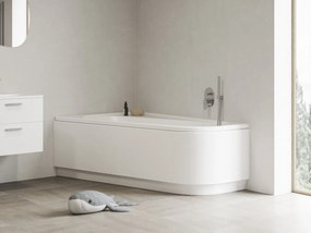 Ravak CHROME 170 x 105 cm CA31000000 vana snowwhite levá