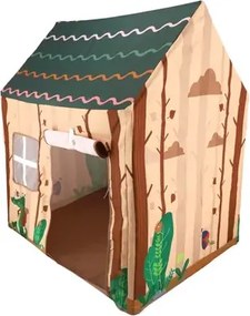 TEDDIES Dětský hrací stan Domeček / Dětský stan / 95 x 71 x 105 cm / L