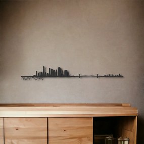 New York City line - kovový obraz na zeď Velikost: 100cm