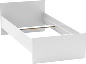 Postel, 90x200, bílá, RAMSA 1