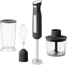 Guzzini Sous Chef šedá / Ruční mixér / s příslušenstvím