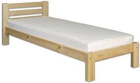 Drewmax LK127 90x200 cm - Dřevěná postel masiv jednolůžko