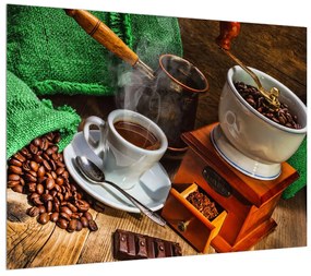 Obraz mlýnku na kávu (70x50 cm)