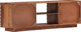 TV stolek 120 x 30 x 40 cm masivní akáciové dřevo 247701