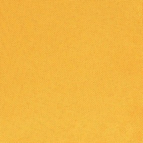 Petromila 2místná rozkládací pohovka se 2 polštáři žlutá textil