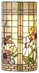 Nástěnná lampa Tiffany FLOWER FIELD Clayre &amp; Eef 5LL-8825