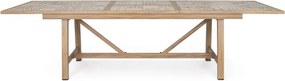 BIZZOTTO Rozkládací zahradní stůl KALIMERA hnědý 212-285x106 cm 0664137