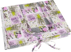 Bellatex Polstr na plážové lehátko - potah na zip Šedá 55x195 cm