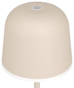 Eglo 900461-LED Stmívatelná venkovní lampa MANNERA 2,2W/5V 1800mAh béžová IP54