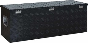 Hliníkový box 1085 x 370 x 400 mm černý 144846