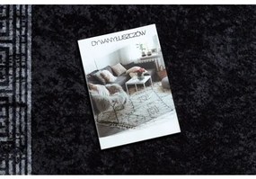 Dywany Luszczow Dětský kusový koberec MIRO 51223.807 pratelný  Mramor, řecký protiskluz, černý / bílá Rozměr koberce: 200 x 290 cm