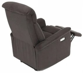 TV relaxační křeslo s elektrickým ovládáním hnědé TV-925 BR2