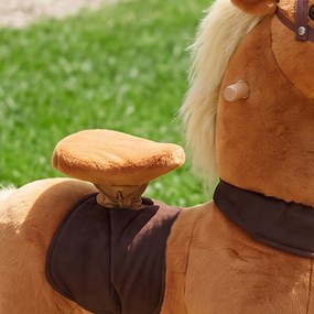 AIYAPLAY dětský jezdecký kůň na kolečkách, 95 cm, do 40 kg