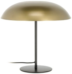 OnaDnes -20% Zlatá kovová stolní lampa Kave Home Carlisa