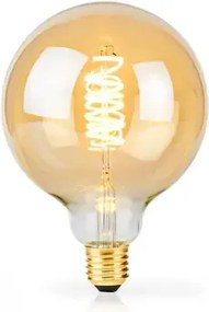 Nedis LED žárovka E27 / G125 / 3.8 W / 250 lm / 2100 K / Stmívatelné /