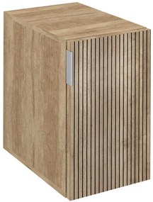 Sapho CIRASA skříňka spodní dvířková 30x52x46cm, pravá/levá, dub alabama strip CR302-2322
