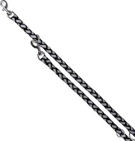 TRIXIE Vodítko reflexní přepínací černé L-XL / Vodítko / 2 m / Nylon,