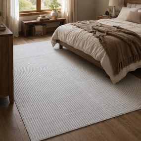 Angel Carpet, Kusový koberec Zafiro 19 Grey, 160x230, šedá, kancelář