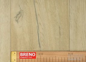 Breno PVC QUATROTEX Annapurna 532 – světlé dřevo, šíře 400 cm